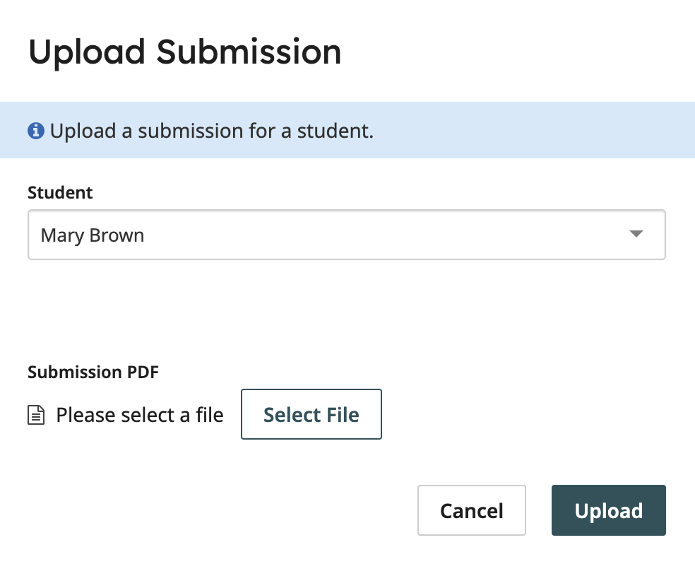 Can I submit work for my students as an instructor? – Gradescope Guides