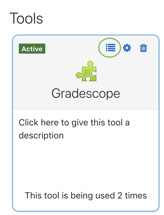 Configuring Gradescope LTI 1.3 in Moodle – Gradescope Guides