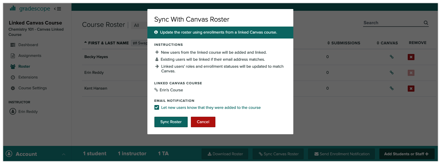 Using Gradescope LTI 1.3 with Canvas as an Instructor – Gradescope Guides
